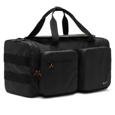 Nike Storm-Fit Adv Utility Power Duffel Bag - Black,Total Orange